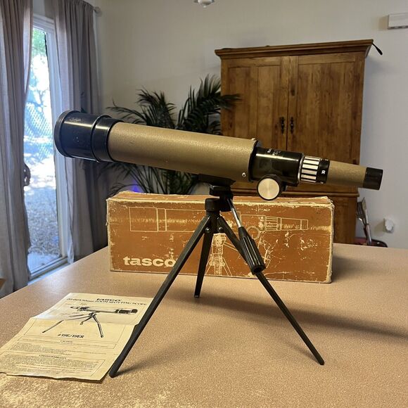 Tasco | Cameras, Photo & Video | Vintage 983 Tasco Telescope 19e R 12x ...